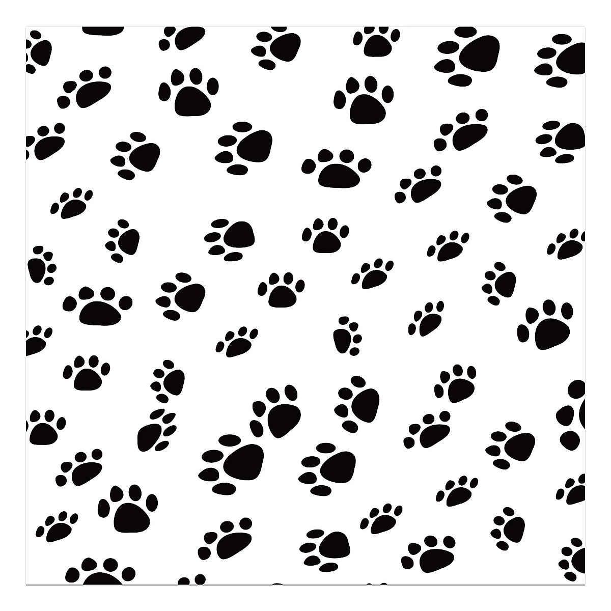 Kavoc 60 Sheets 20 x 20 Inch Dog Paw Print Tissue Paper Puppy Paws Gift Wrap Tissue for Gift Bags Wrapping Paper Rustic Art Holiday Wrapping Paper for DIY Crafts