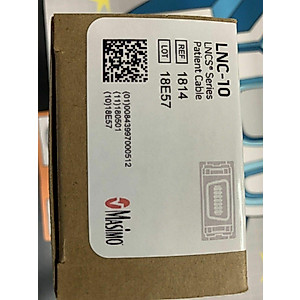 Masimo 1814 LNCS Trunk Cable FOR SpO2 Passpt 10ft Ea