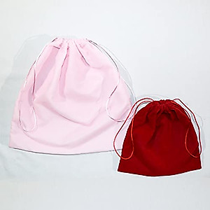 Purple Velvet Dust Bag - Extra Small to Extra Large - Storage bag, Handbag, Sneakers, Gift, Travel, Packaging (L Landscape - 28x22")