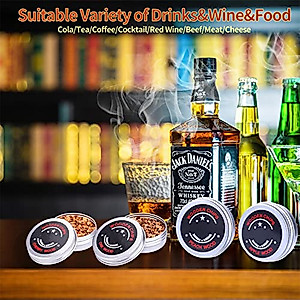 Cocktail Smoker Kit with Foghat-Old Fashioned Chimney Drink Smoker for Cocktails,Whiskey,Wine, BBQ ,Hand Crafted Premium Bartender Kit,Gift for Whiskey Lovers,Boyfriend,Husband, Dad,Men