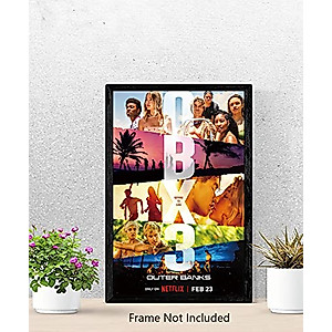 XIHOO OBX 3 - Outer Banks Season 3 Poster 16x24, Unframed