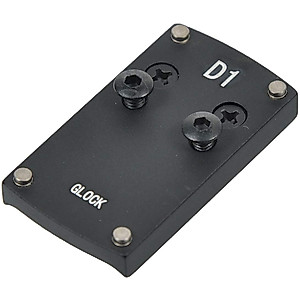 LONJN Glock 17 19 22 23 26 27 34 Mount - Vortex Venom Mount Glock Mounting Plate, Vortex Viper Mount for Glock, Glock Mount Plate for Red Dot Burris Sightmark Vortex Mini Sight