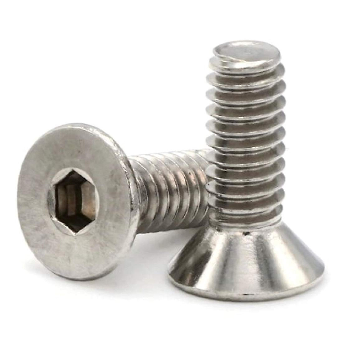 304 Stainless Steel Flat Head Socket Cap Screws 5/16"-24 x 7/8" Qty 25