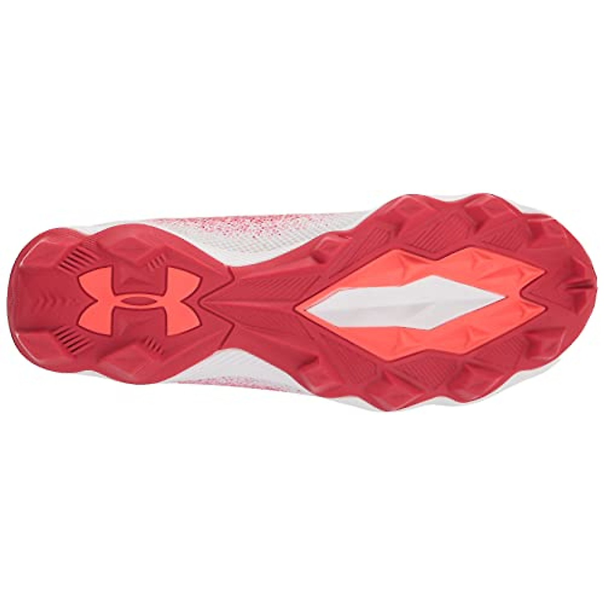 Under Armour Men's Spotlight Fran 2.0, Red (600)/White, 16 Medium US