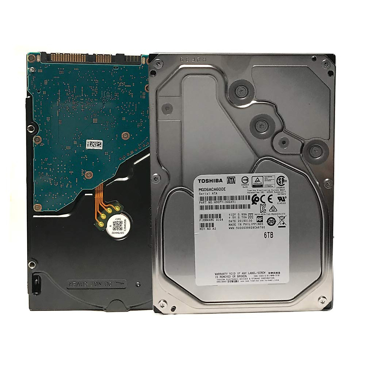 Toshiba MG06ACA 6 TB Hard Drive - SATA [SATA/600] - 3.5 Drive - Internal (Renewed)