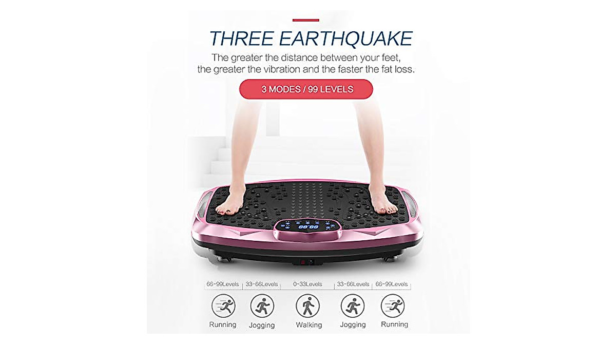 Nimto Vibration Plate Exercise Machine for Whole Body Fitness