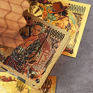 6UH8MB Japanese Anime ONE Piece Edition Bookmarks, Collectibles, banknotes and Gifts. （10pcs）Japanese Anime ONE Piece Edition Bookmarks, Collectibles, banknotes and Gifts. （10pcs）