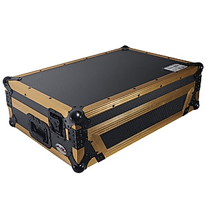 ProX ATA Flight Style Road Case for RANE ONE DJ Controller with Wheels - High-Density Protective Foam for Interior Support - Protective Finish on Laminated 3/8" Plywood - XS-RANE ONE W FGLD