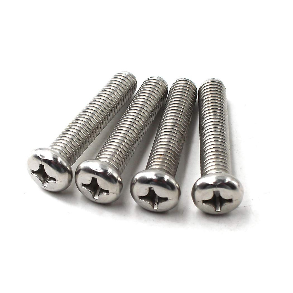 M8x30 Phillips Screws 304 Stainless Steel Metric Machine Screw Bolt (Pack of 20)