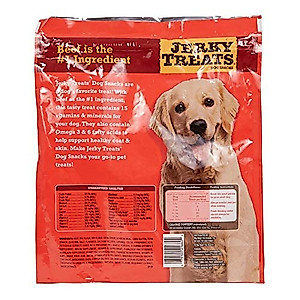 Jerky Treats Tender Strips Dog Snacks Beef 60 oz. 3.75 lbs Jerky-hl Jerky-7q (60 Oz)