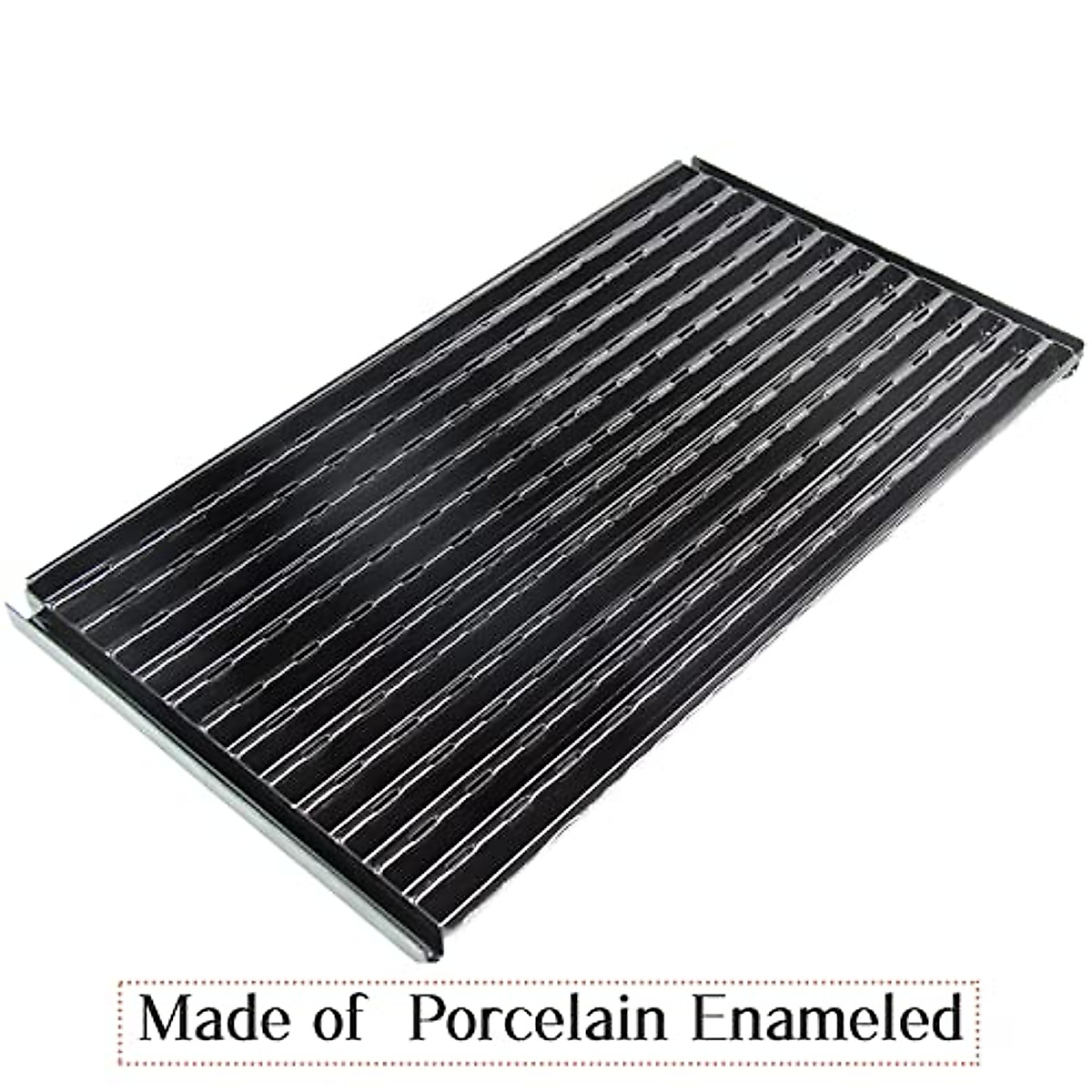 VICOOL 17" Porcelain Coated Infrared Grill Grates for 2 and 3 Burner Charbroil Tru-Infrared 300, 450 and Performance Models 463371716 463633316; G460-0500-W1