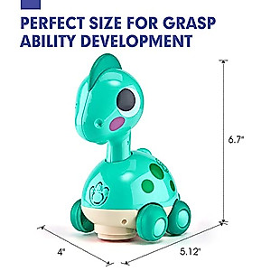 Baby Toys 6 to 12 Months Touch & Go Musical Light Infant Toys Baby Crawling Toys 6 Month Old Baby Toys 12-18 Months, Tummy Time Toys for 1 Year Old Boy Gifts Girl Toy, Baby Toddler Easter Toys Age 1-2