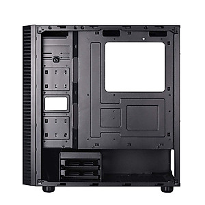 SilverStone Technology Precision Series Micro-ATX & ATX Tempered Glass Computer Case PS14B-Eg