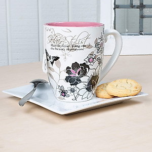 Mark My Words Hair Stylist Mug, 4-3/4-Inch, 20-Ounce Capacity