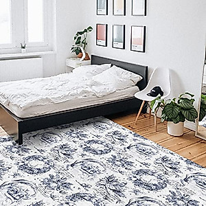 Rectangular Rug Living Room Area Rug - Geometric Art Christmas Poinsettia Wreath White Texture Carpet Non-Slip Backing Area Rug Indoor Rug Bedroom Playroom Carpet Floor Mat, 2'x3'