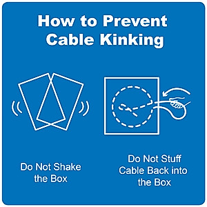 ICC Cat6e CMR Riser 1000ft - UTP 23AWG, 100% Solid Pure Copper, Unshielded, Bulk Ethernet Cable, PoE++, 600MHz, Reelex Pull Box, UL Certified, RoHS, TAA and NEC Compliant, Blue