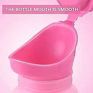 Portable Urinal Toilet, Shrinkable Potty for Toddler Pee Training, Emergency Urinal for Boys Kids Adults Car Travel and Camping Outdoor (Pink)