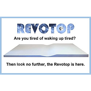 Revotop Mattress Topper for Back Pain (Large)