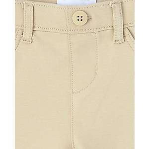 The Children's Place Girl's Ponte Knit Pull On Jeggings, Sandy, 6