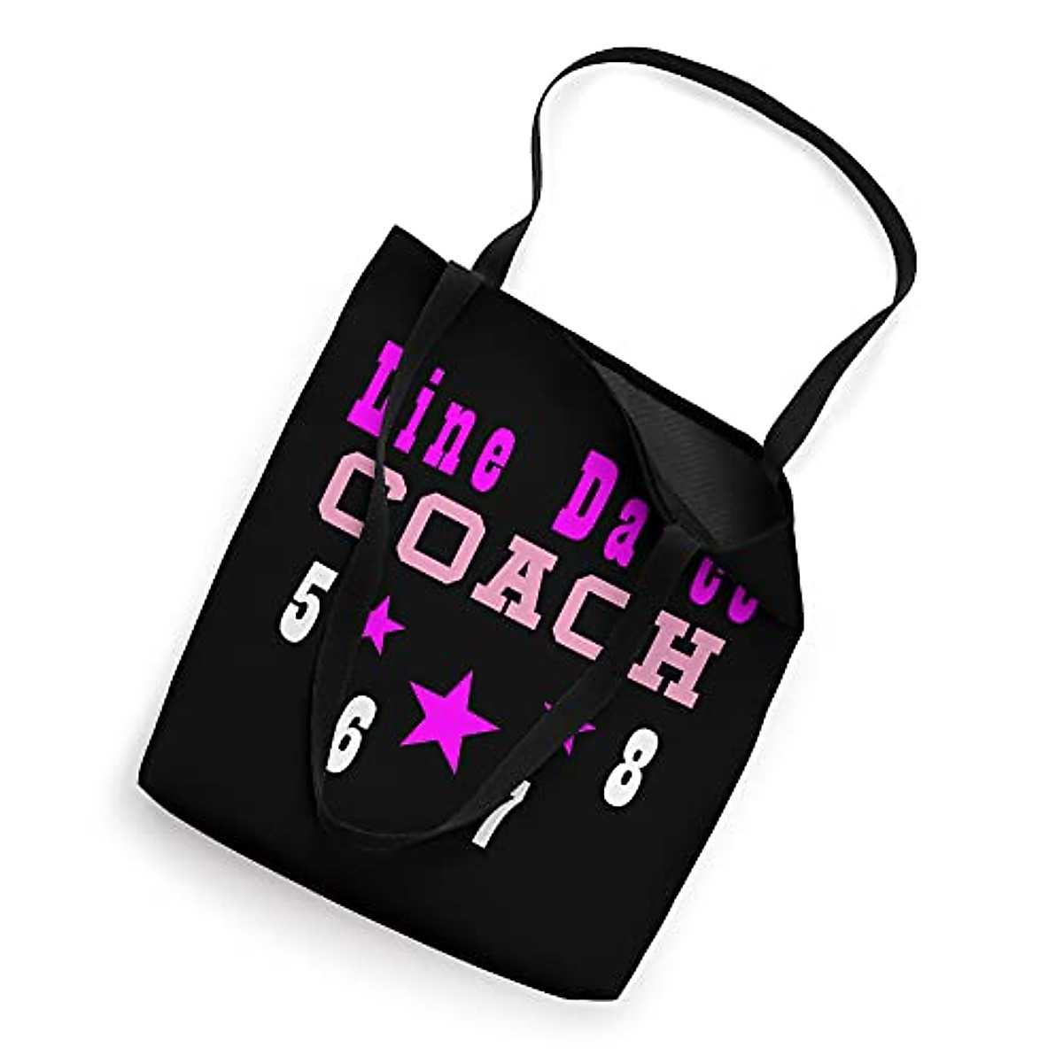 Line Dance Coach 5 6 7 8 Trainer Country Music Tote Bag