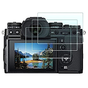 HUIPUXIANG Screen Protector for Fuji Fujifilm X-T3 XT3 Camera,0.3mm High Definition 9H Hardness Optical LCD Premium Glass Protective Film Cover [3 Pack]