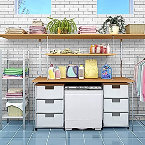 Compact Twin Tub Washing Machine, Anpuce Portable Mini Washer Portable Laundry Washer w/Wash and Spin Cycle Combo Built-in Drain Pump/Semi-Automatic 26lbs Capacity for Camping, Apartments, Dorms, College Rooms, RV’s, White&Gray