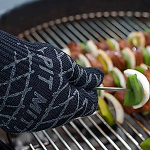 Charcoal Companion Ultimate Barbecue Pit Mitt Glove - For Grill or Oven - Measures 13" Long - CC5102.