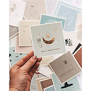 Affirmation Cards for Women - Meditation Cards and Daily Affirmations for Women I Motivational Cards, Inspirational Cards, Mindfulness Card Spiritual Gifts Box - 40 Cards with Positive Affirmations