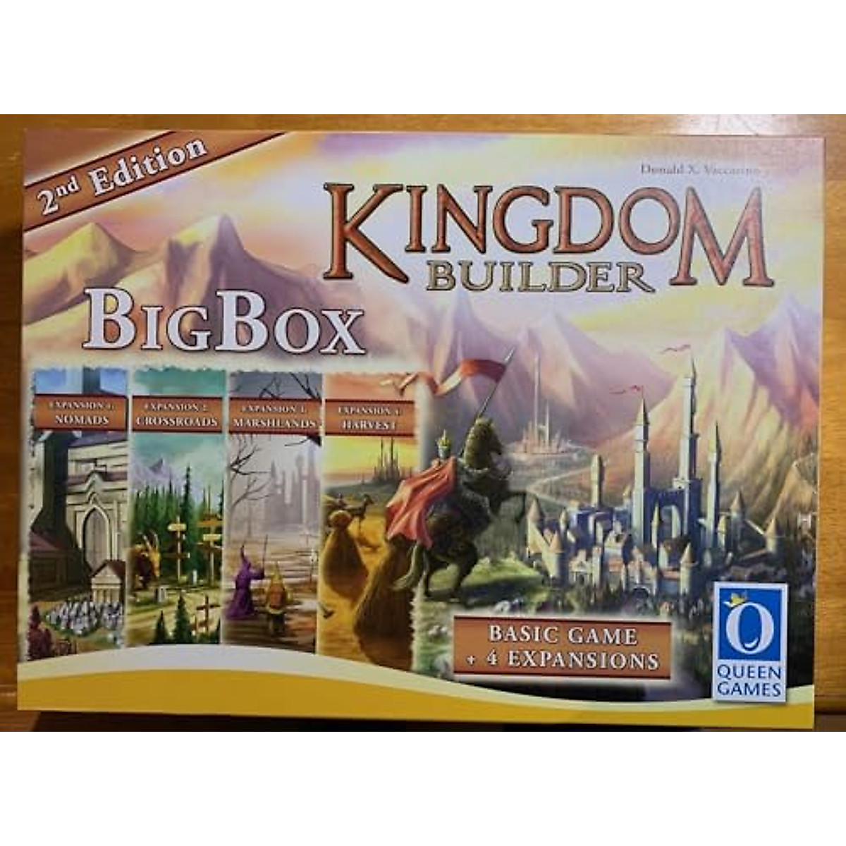 Queen Games Kingdom Builder Big Box 2nd Edition Board Game