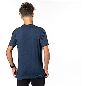 Swimming Make Waves Tee | Navy Short Sleeve T-Shirt | Adult Large