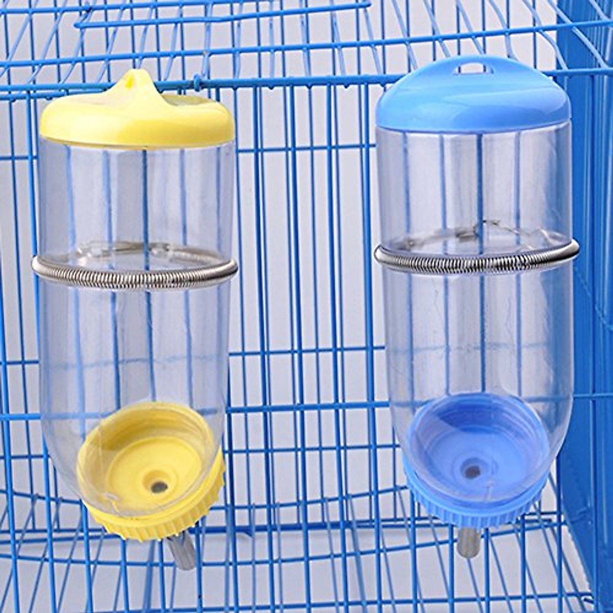 Opla3ofx 250/500ml Pet Rabbit Dog Hamster Hanging Auto Water Bottle Dispenser Feeder, Dispenser Bottle, Rabbit for Small Animal Guinea Pig, Rabbit, Guinea Pig, Rat, Gerbil, Chinchilla Green-S S