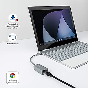 [Works with Chromebook Certified] Cable Matters USB C to Gigabit Ethernet Adapter