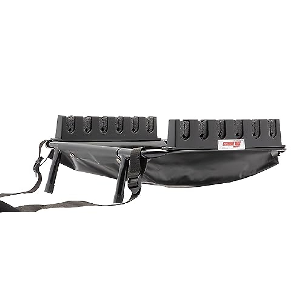 Extreme Max 3006.8641 Fishing Rod Basket with 6-Rod Holder for Inflatable Boats, Pontoons and Tubes