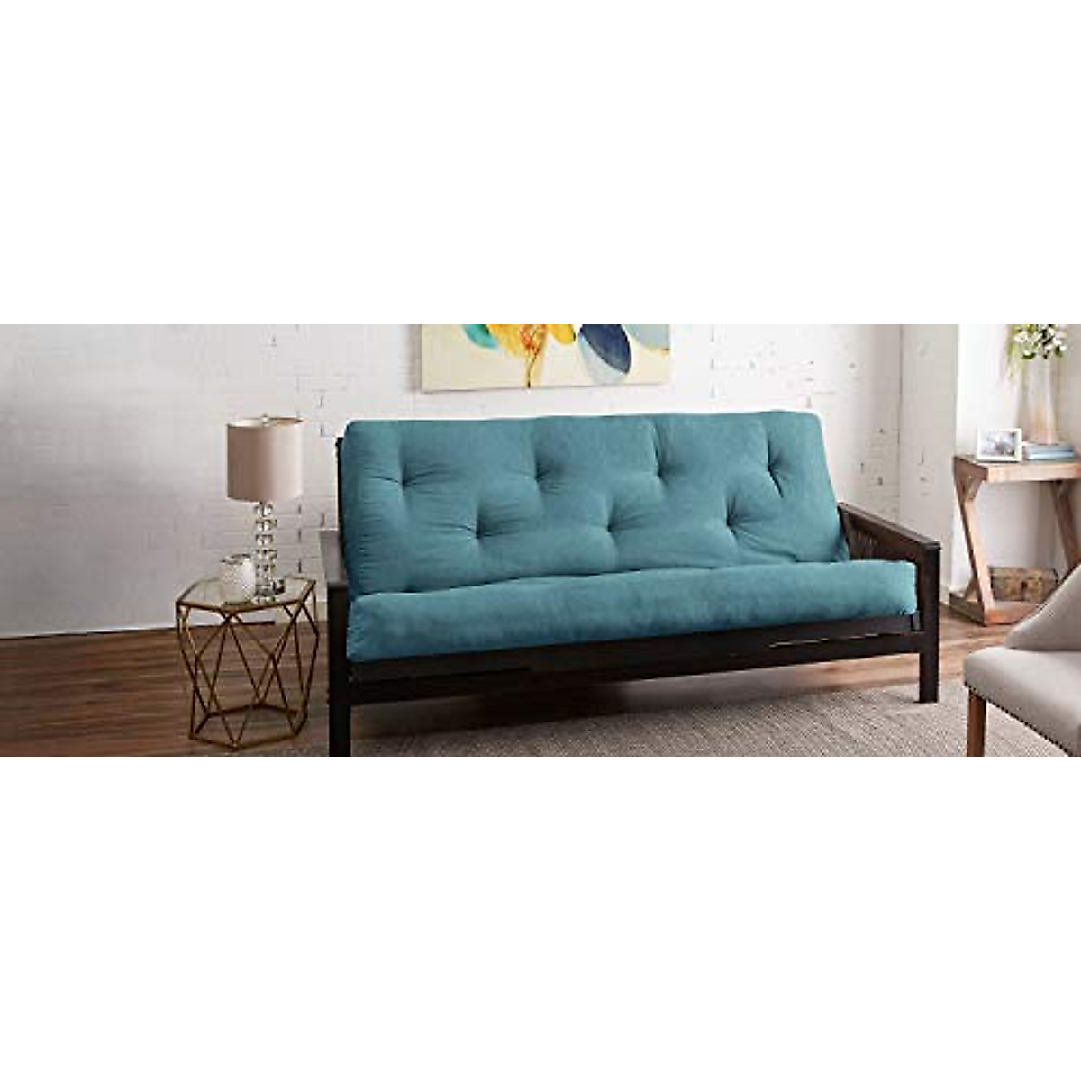 Mozaic Full Size 12-inch Futon Mattress, Polyester, Medium