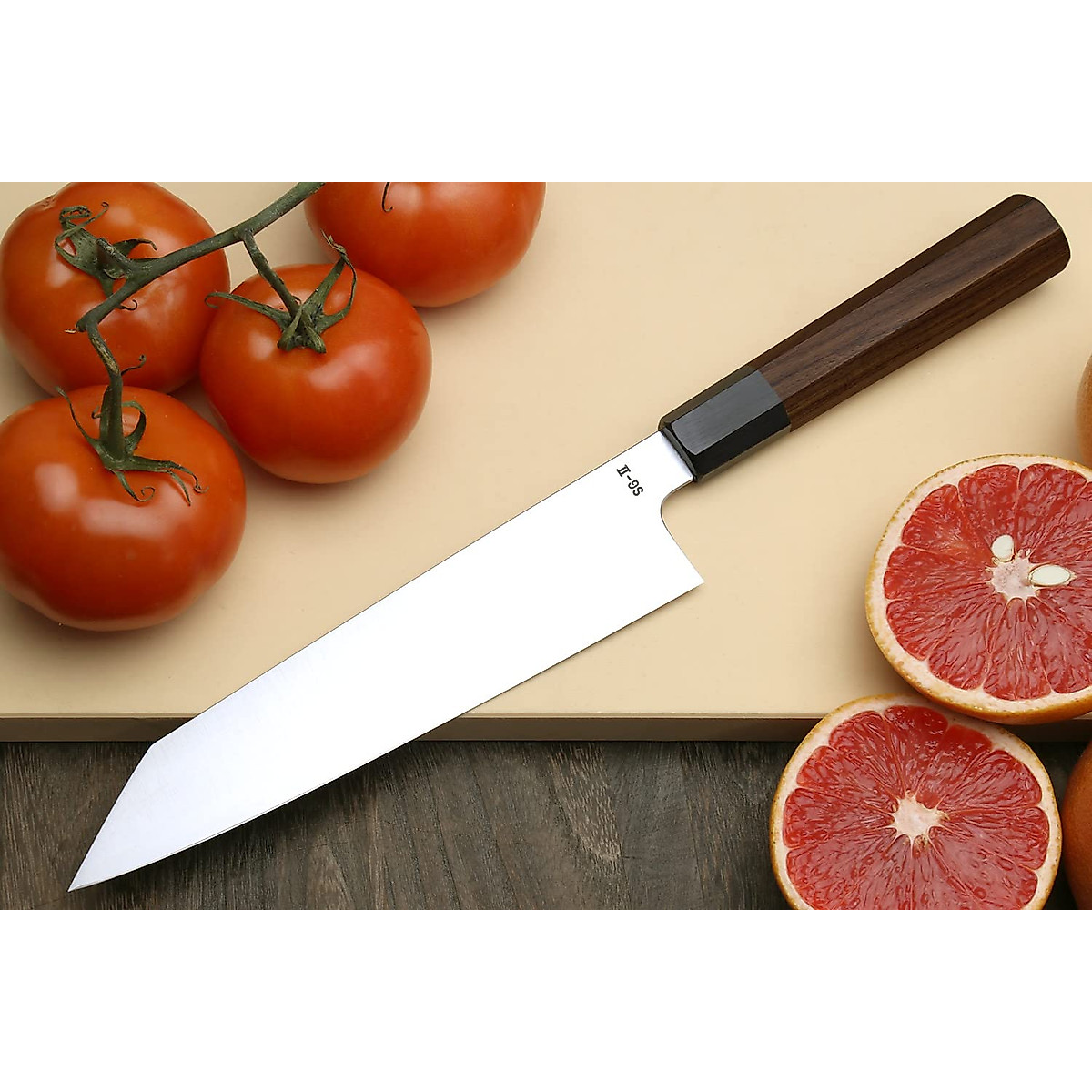 Yoshihiro SG2 (R2) Semi-Stainless Kiritsuke Chef Knife Rosewood Handle (10.5'' (270mm))