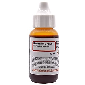 ALDON Innovating Science Bismarck Brown, 1% Alcohol Solution, 1 fl oz (30mL) - The Curated Chemical Collection