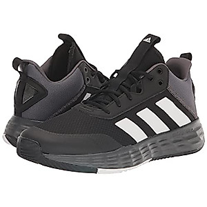 adidas Men's Own The Game 2.0 Sneaker, Core Black/Grey/White, 8