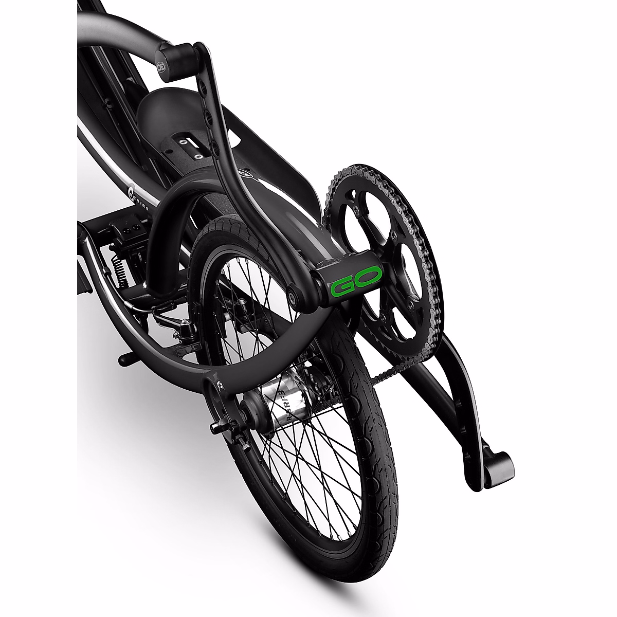 ElliptiGO 3C Long Stride Outdoor Elliptical Bike and Best Hybrid Indoor Exercise Trainer, Black