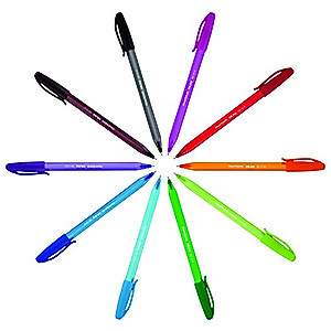 Paper Mate InkJoy 100ST Ballpoint Pens, Medium Point, Assorted Ink, 8 count(pack of 1) (1945932)