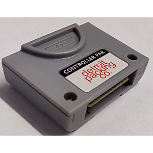 DPC N64 256KB Controller Pak Memory Pack Transfer Card for Nintendo 64 (Third Party)