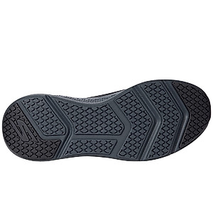 Skechers Men's GOrun Elevate-Athletic Slip-On Workout Running Shoe Sneaker with Cushioning, Black, 10 X-Wide