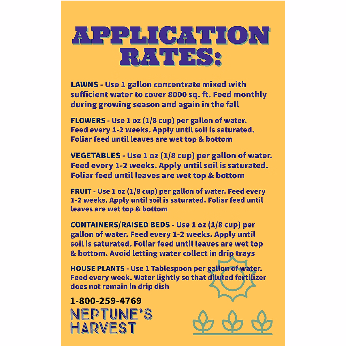 Neptune's Harvest Fish Fertilizer 2-4-1, Gallon