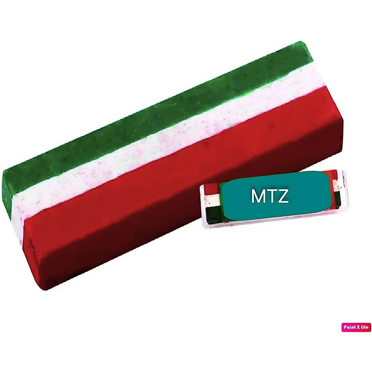 Maquillaje Gis Tricolor Bandera De México Fiestas Patrias 5 Piezas Mtz Cosmetics