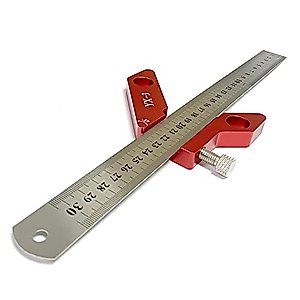 Center Finder Woodworking Square Center Scribe Circle Center Finder 45° 90° Scribe Scribing Rule Layout Gauge Magnetic Wood Measuring Scribe Tool