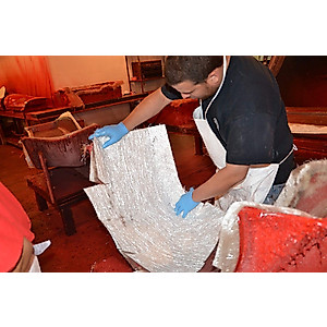 Fiberglass Chopped Strand Mat Cloth 50" x 360" | 50 Inch Wide 10 Yard Long | 1 oz | CSM GRP | Molding Roofing Boat Marine Repair with E-Glass Fiber Roll | Resin Compatible | Rolled Package