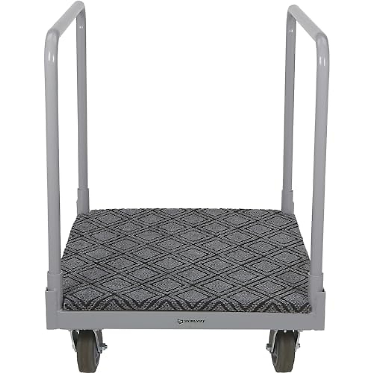 Strongway 4-Wheel Cart with Carpeted Deck- 1600-Lb. Capacity