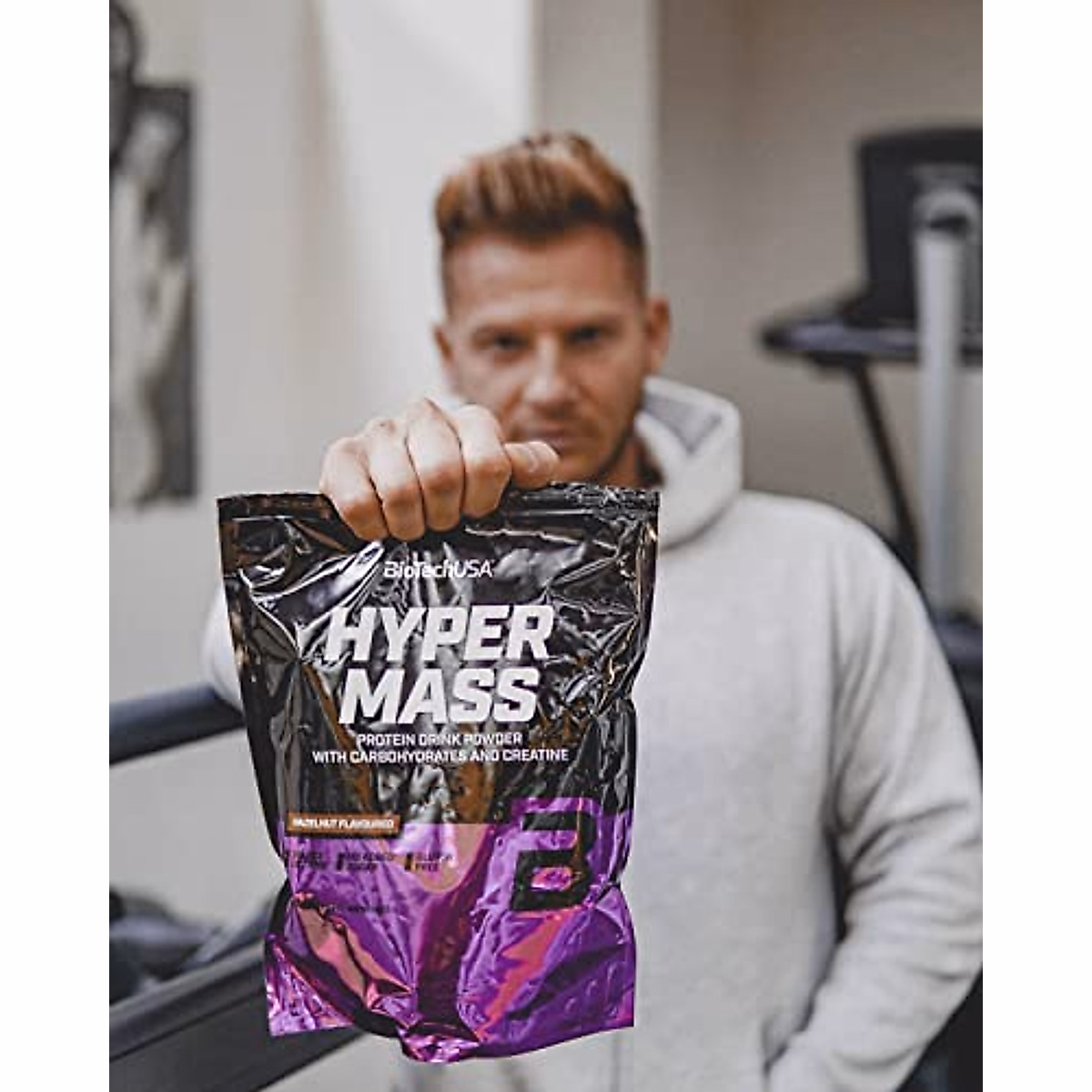 Biotechusa Hyper Mass 5000 Weight Gainer Mass 1000g - Chocolate