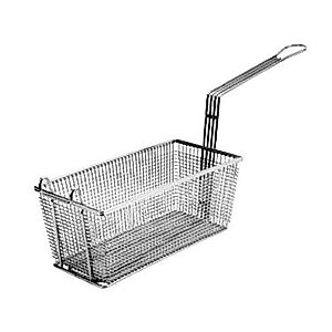 Franklin Machine 225-1010 Fry Basket 5-3/4"Wx13-1/4"Dx5-3/4"H, Front Hook