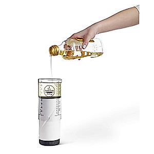 Mrs. Anderson's Baking 42017 Adjustable Liquid and Dry Measuring Cup, 16-Ounce Capacity, Clear Cylinder