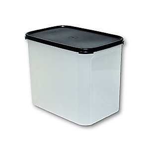 Tupperware Modular Mate #4 Rectangular 37cup with Black Seal